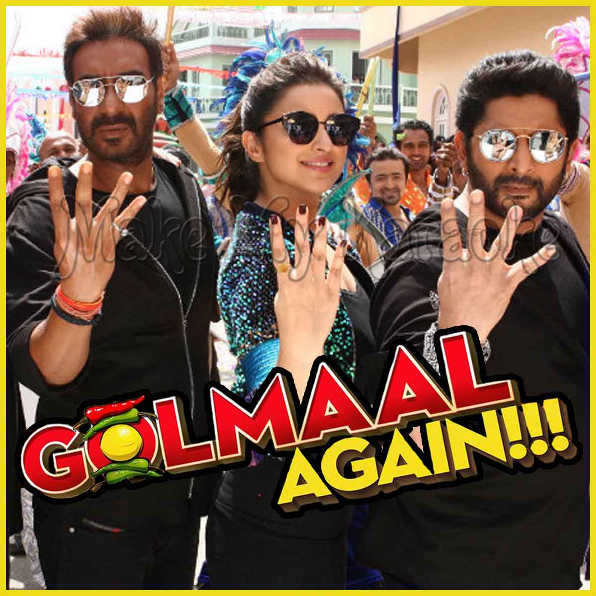 Golmaal Title Track Video Karaoke with Lyrics | Golmaal Again Video Karaoke
